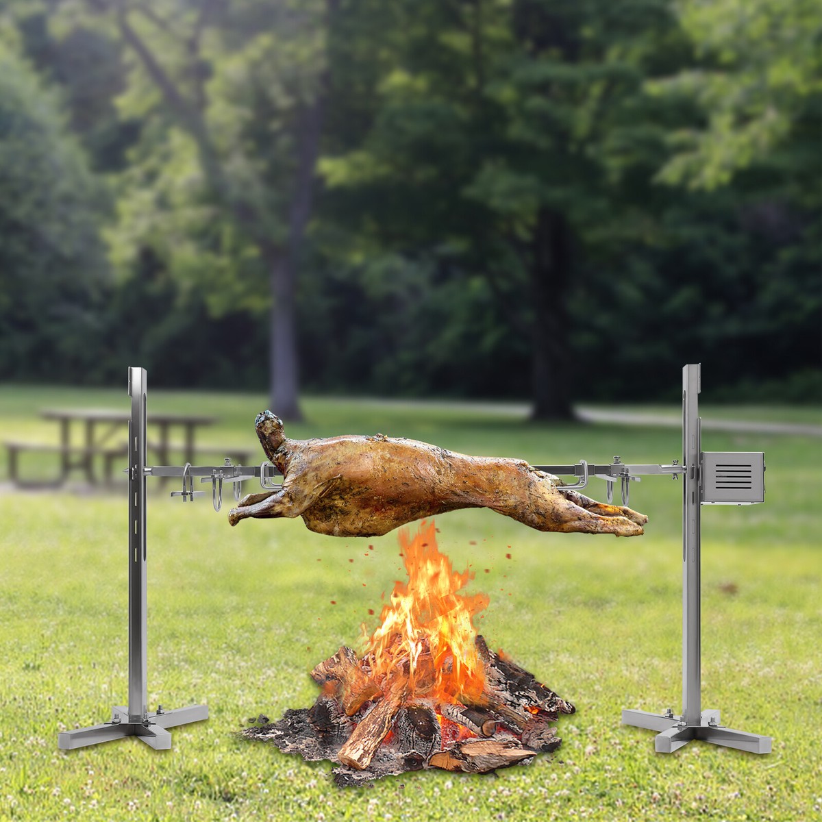 Campfire Rotisserie
