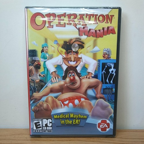 Operation Mania (PC CD-ROM, 2008) Medical Mayhem In The ER Hasbro EA Rated E NOS | eBay
