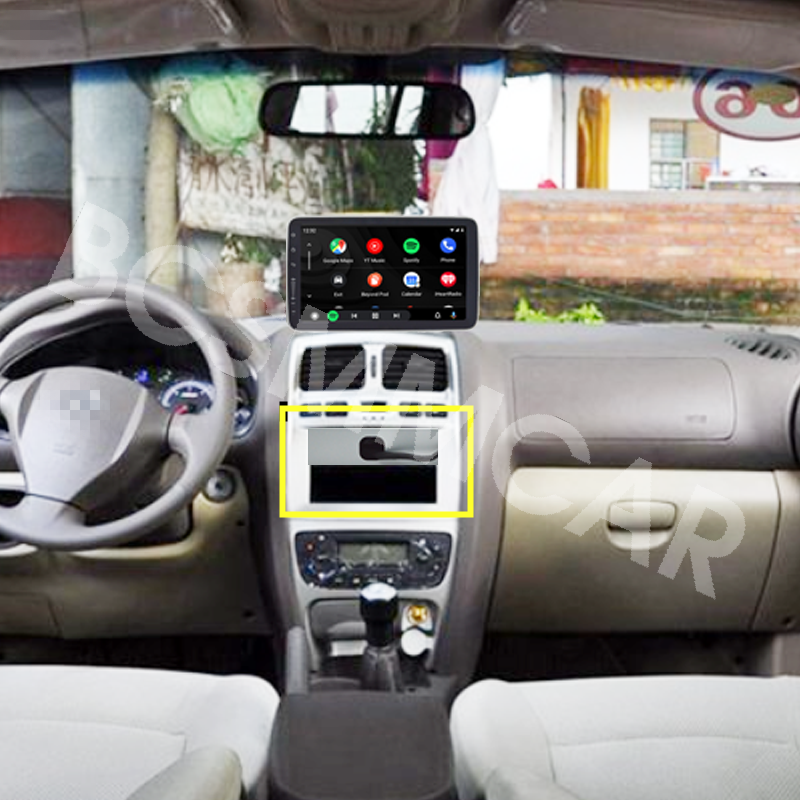 DIY Split Screen Car Radio Stereo GPS WIFI Player For Apple Carplay ...