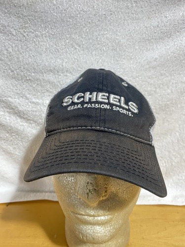 Vintage Scheels Outdoor Nature Sports Snapback Mesh Trucker Hat ...