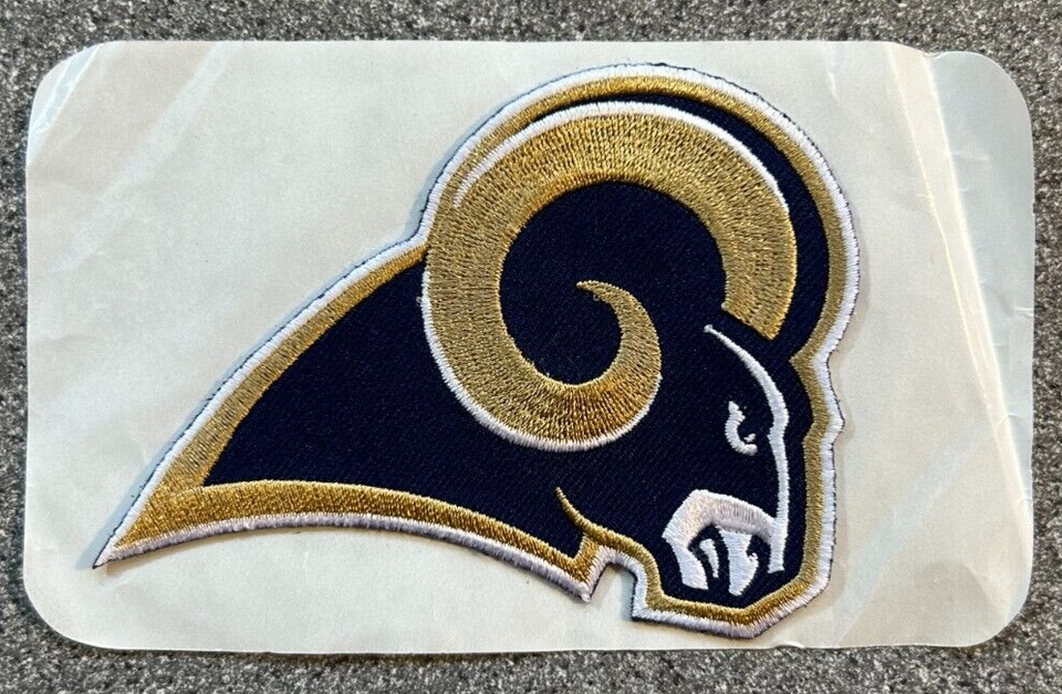 2000-16 ST LOUIS LA RAMS NFL FOOTBALL VINTAGE 4.25" JERSEY SLEEVE TEAM ...