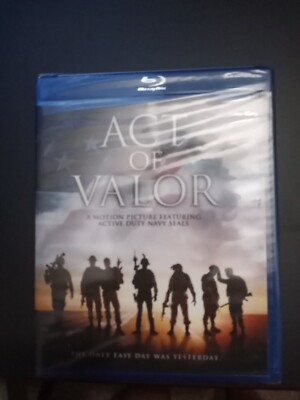 Act of Valor Action Movie w/ Active Duty Navy Seals, DVD+Blue-Ray NEW ...