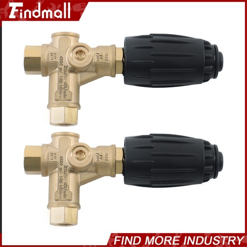 Findmall 2 Pack AR VRT3-310 Unloader Valve Washer Pump 4350PSI 8GPM 3/8 ...