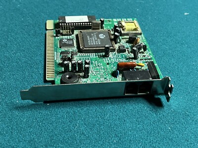 BitMaster R6456 56K ISA Internal Modem Rockwell R6761-23 RCVDL56ACF ...