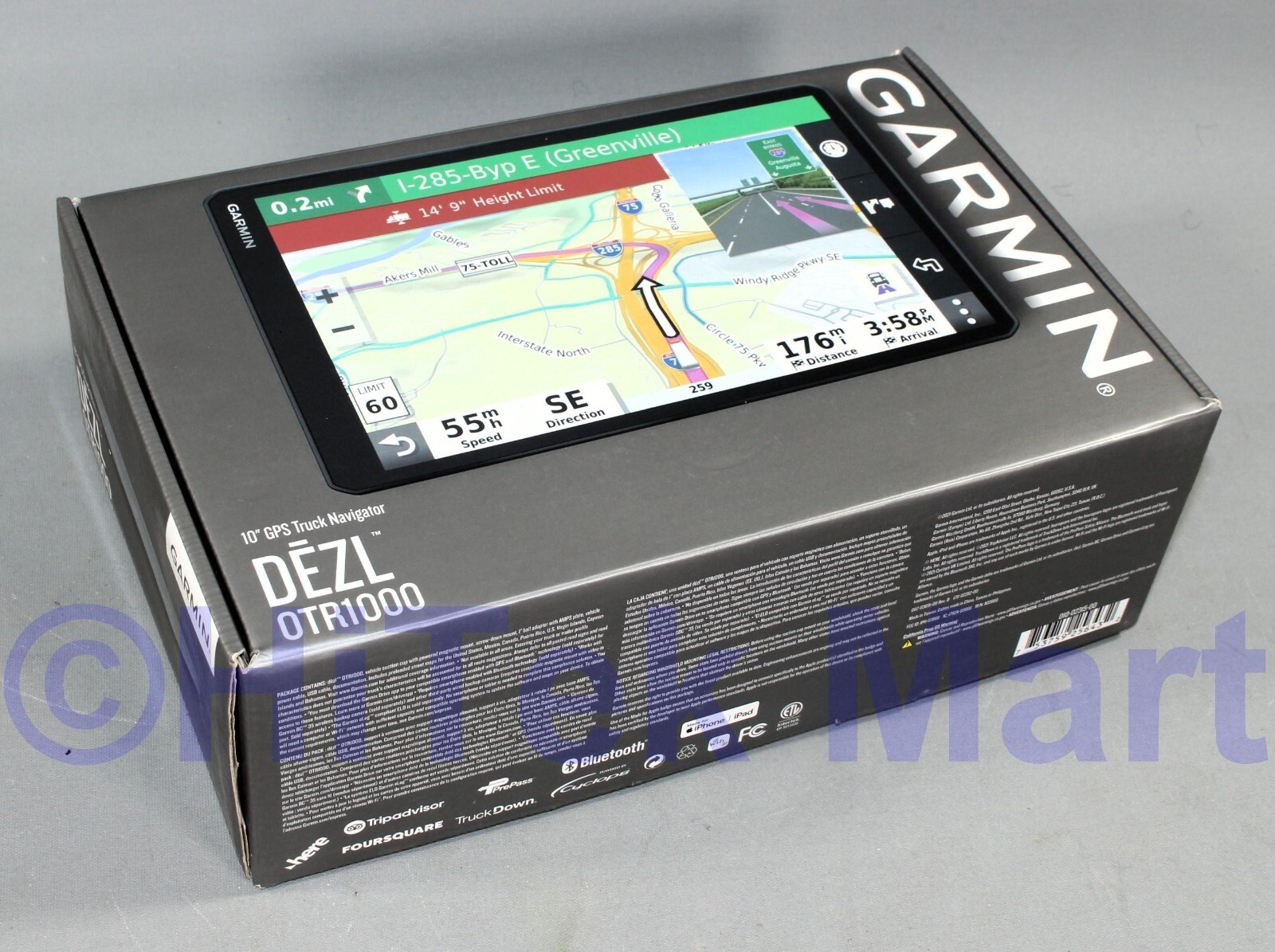 Garmin dezl 10" GPS Truck Navigator (OTR1000) for sale online | eBay