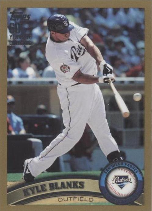 2011 Topps - Kyle Blanks #627 Gold /2011 for sale online | eBay