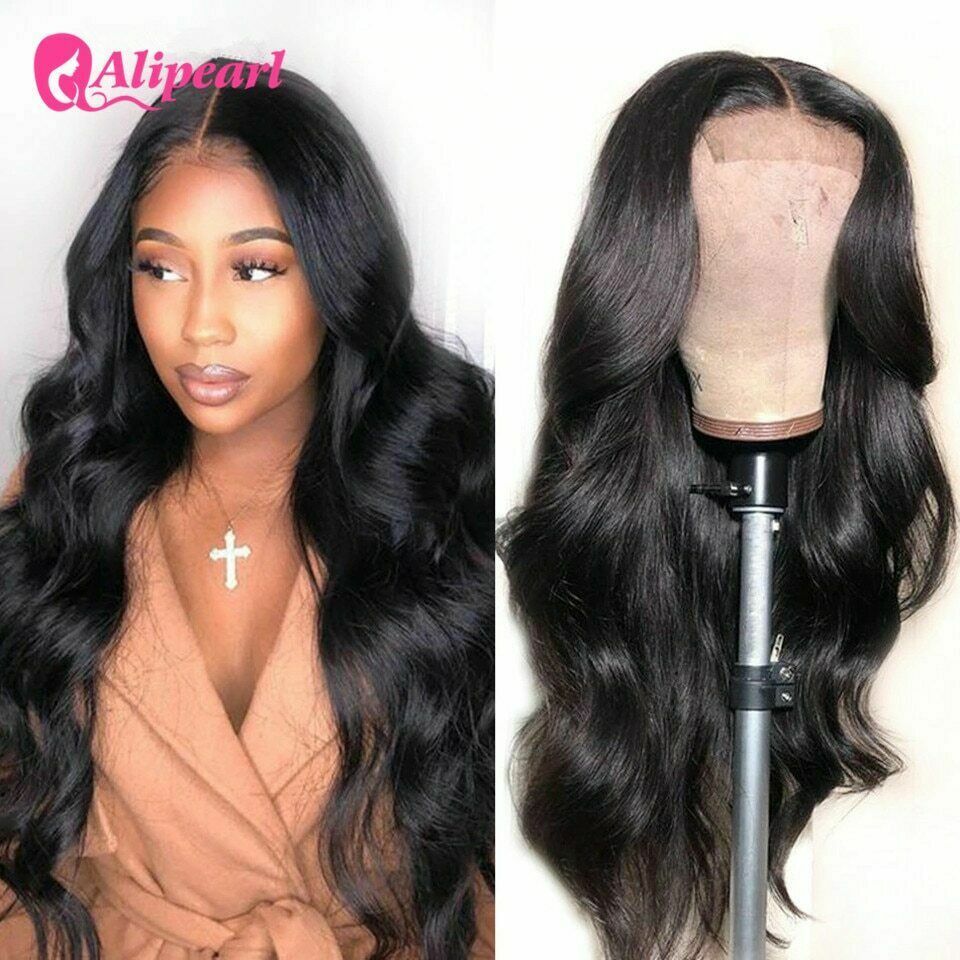 Lace Front Human Hair Wigs Brazilian Body Wave Lace Closure Wigs For