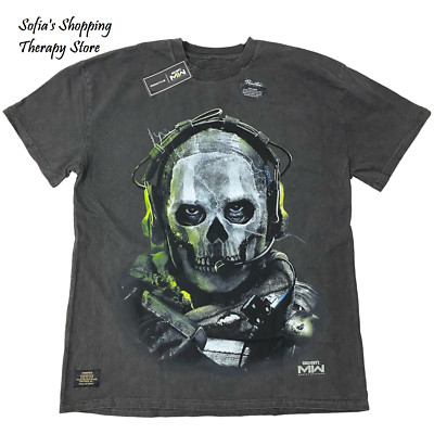 Primitive x Call Of Duty Ghost Heavyweight SMALL Oversized T-Shirt ...