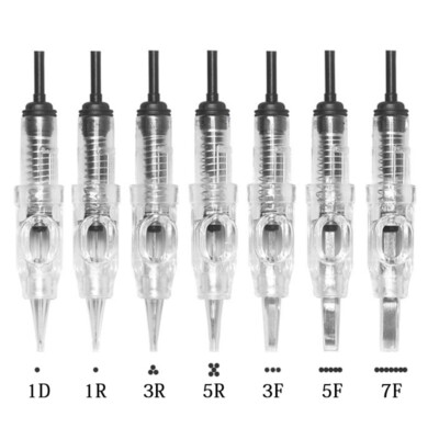 Disposable Microblading Eyebrow Cartridge Needle Makeup Tattoo Needle ...