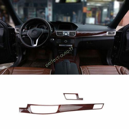 For Benz E-Class 2014-2015 Center Console Instrument Dash Strip Red ...