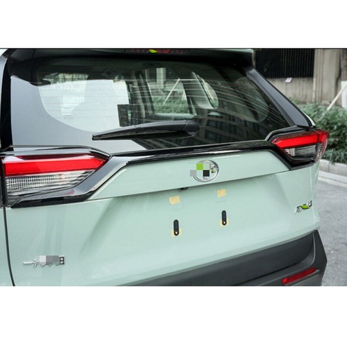 Glossy Black Rear Trunk Window Cover Trim For 2019-2023 RAV4 Garnish ...