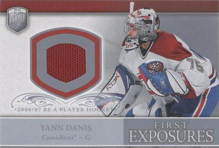 2006-07 Upper Deck Be A Player Portraits - First Exposures Yann Danis # ...