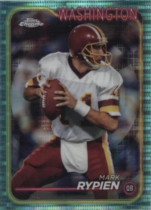 2024 Topps Chrome - Mark Rypien #198 Aqua Sonar Refractor /199 for sale ...