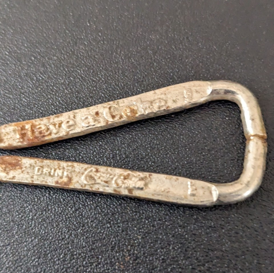 Vintage Coca Cola Handheld Bottle Opener Chrome Have A Coke Drink Coca ...