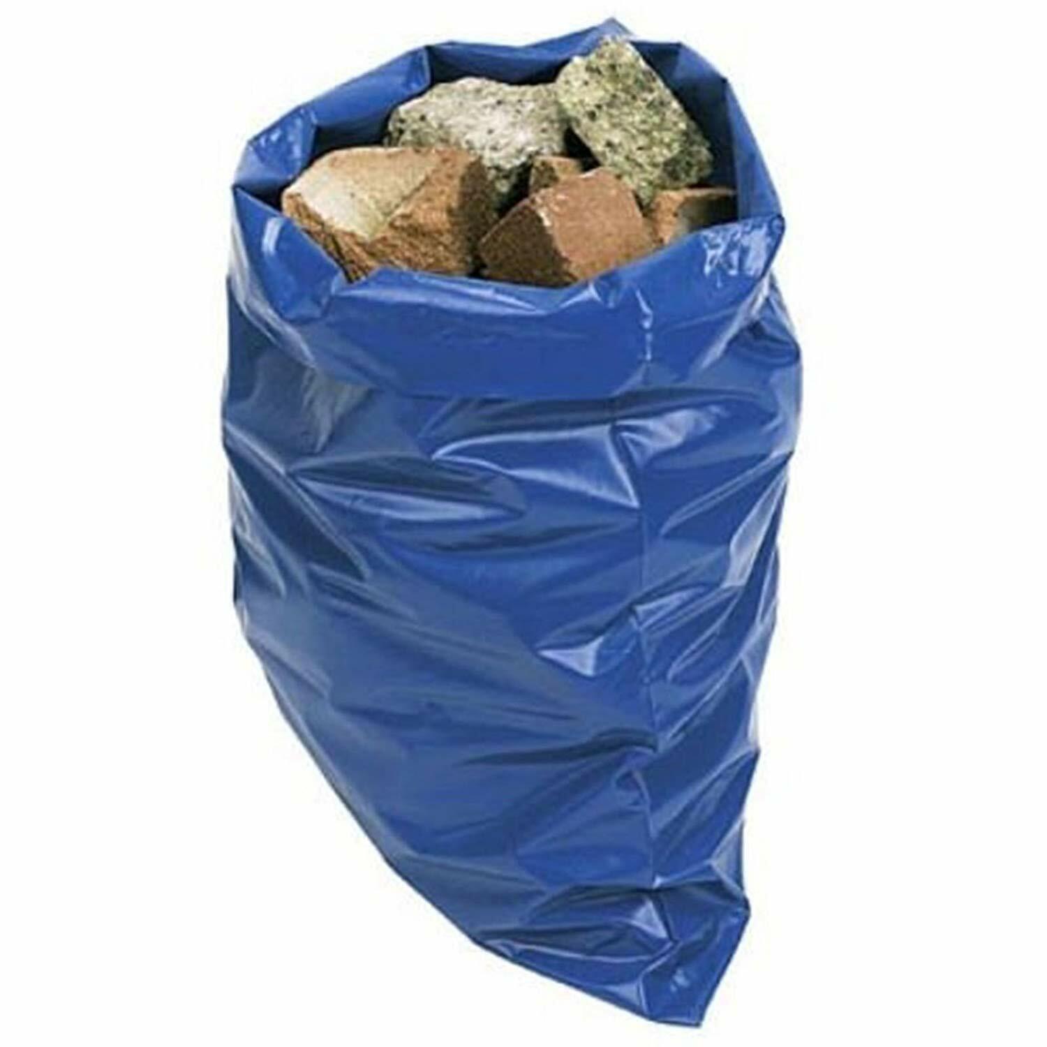 30kg+ Extra Strong 500 Gauge Heavy Duty Rubble Sacks High Strength Bags ...