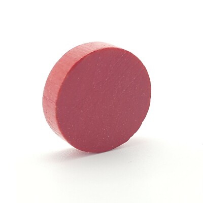 Parcheesi Red Flat Disc Pawn Token Replacement Game Piece Wooden Ludo ...