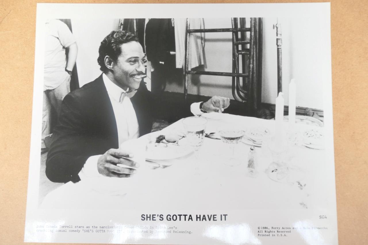 John Canada Terrell , She's Gotta Have It Press Pack/Promo Photo 10 x 8 ...