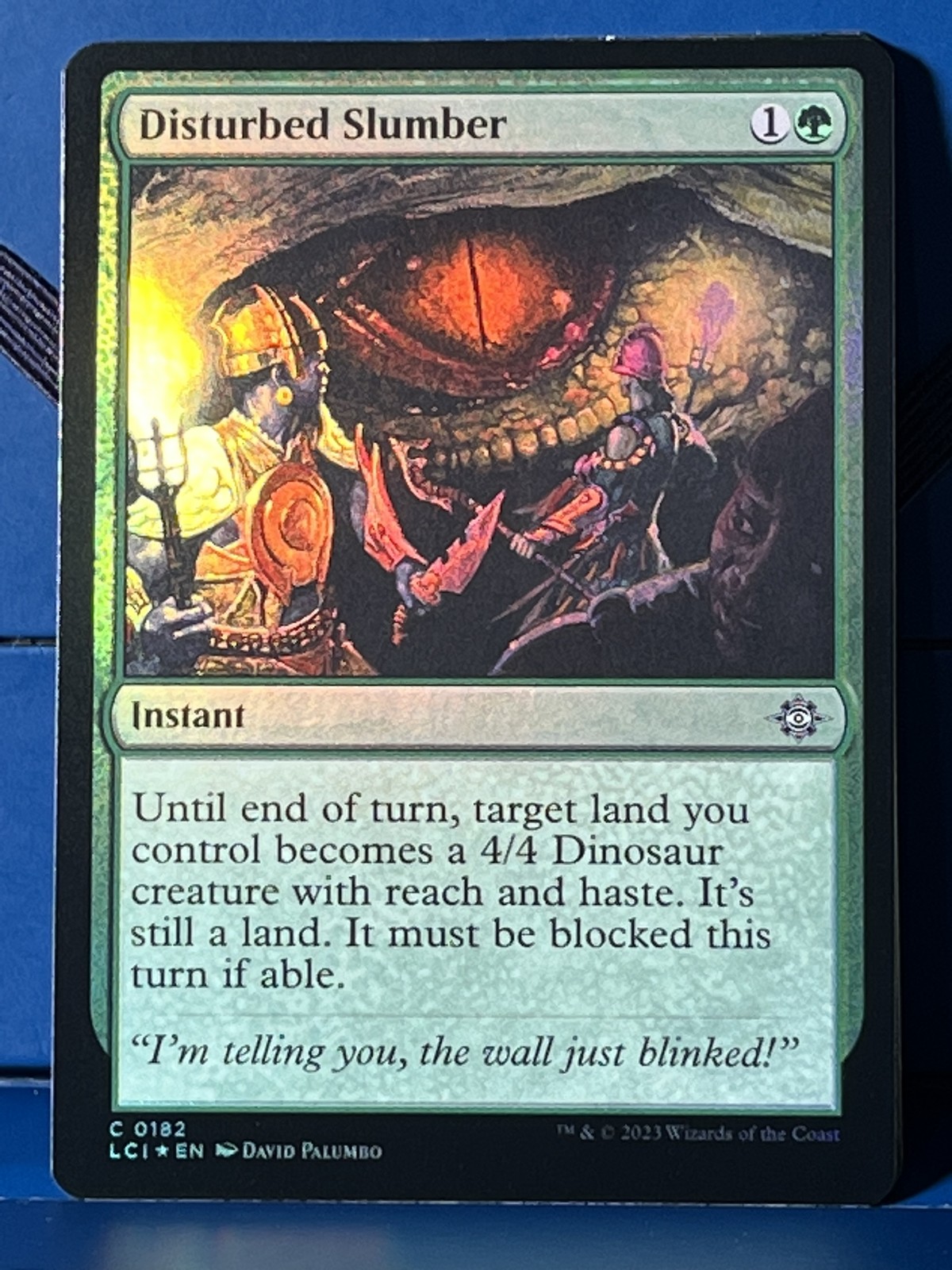 MTG Lost Caverns of Ixalan Disturbed Slumber Foil LCI NM | eBay