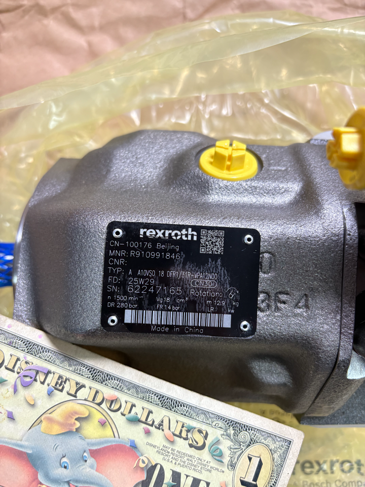A A10VSO 18 DFR1/31R-VPA12N00 NEW REXR0TH PUMP R910991846 | eBay