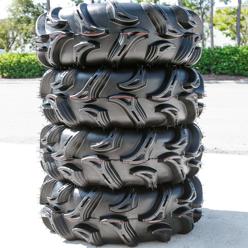 4 Forerunner Vulcan 28x9.00-12 28x9-12 28x9x12 52F 6 Ply M/T Mud ATV ...