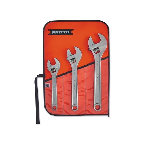 Proto Adjustable Wrench Set, 8 In, 10 In, 12 In - 1 per ST - 795A | eBay