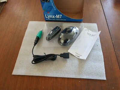 Souris IONE Lynx-M7 Wireless Slim Optical Mouse USB & PS/2 | eBay