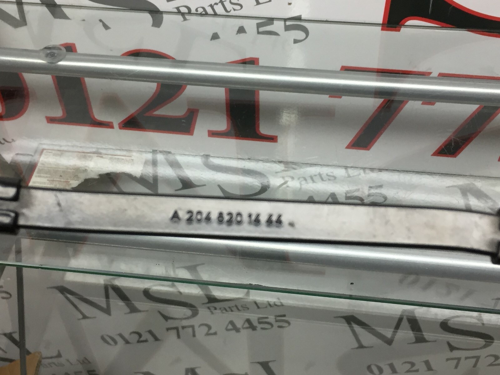 (AS) MERCEDES BENZ W204 C CLASS FRONT WIPER ARM LEFT NEAR SIDE ...