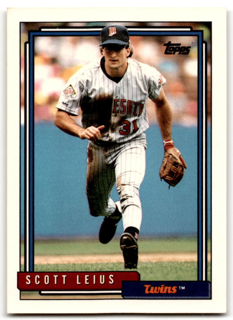 1992 Topps - #74 Scott Leius for sale online | eBay