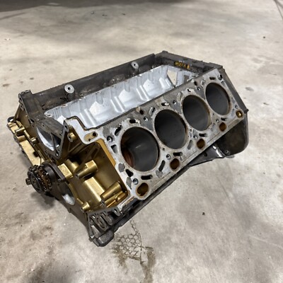 BMW M60 V8 4.0L Engine Bare Block w/ Main Caps E31 E32 E34 E38 M60B40 ...