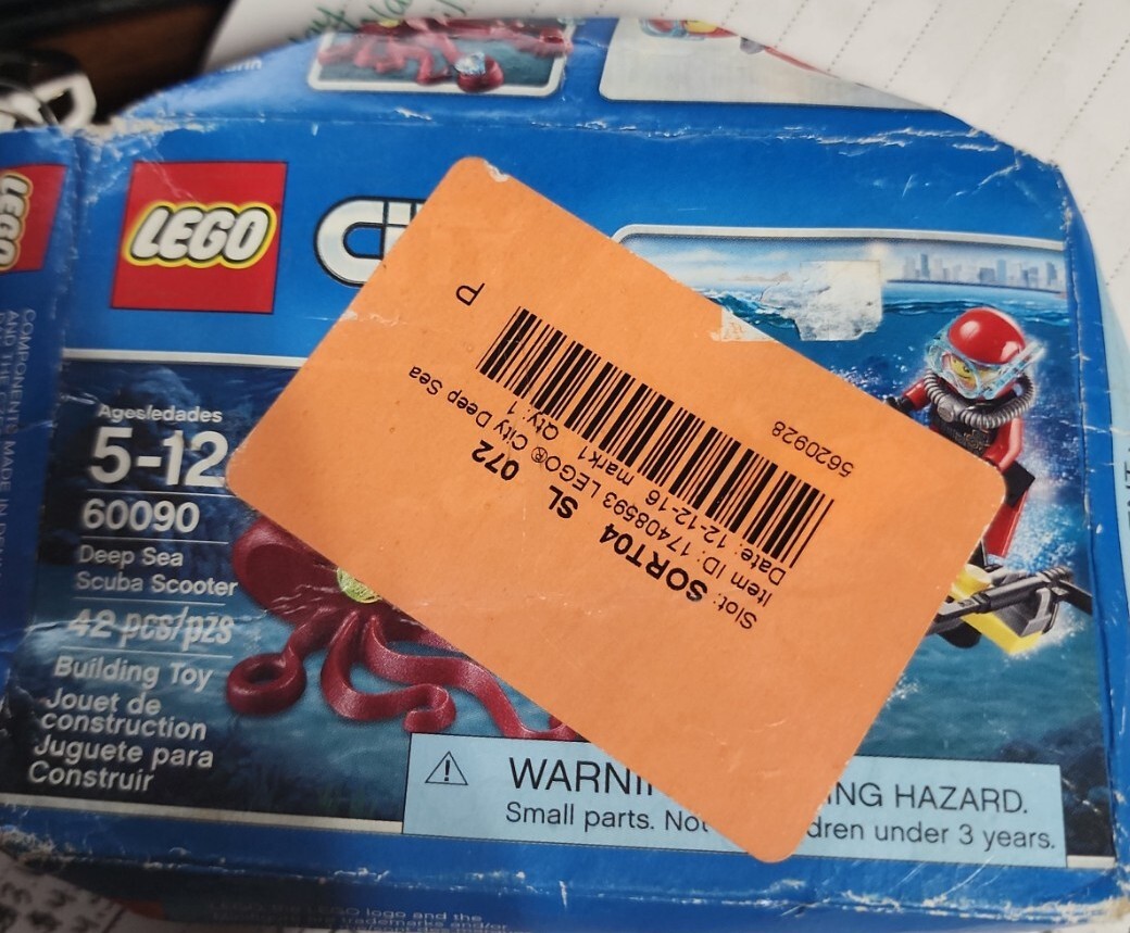 LEGO 60090 City Deep Sea Scuba Scooter | eBay