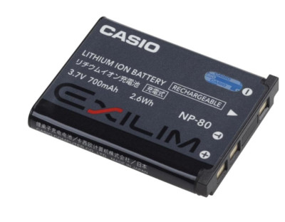 Casio NP-80 Battery For EX-Z1 Z2 Z270 Z280 Z550 Z19 Z33 S5 S9 NP-82 ...