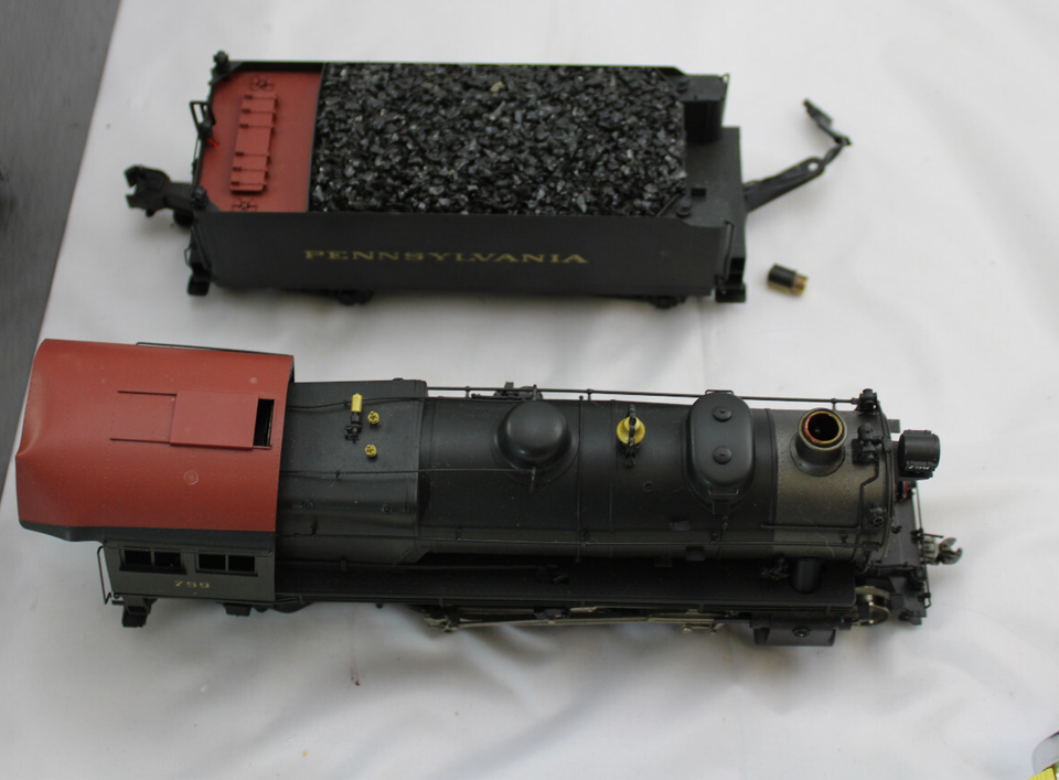 Brass O Scale - Sunset Models/3rd Rail - 4-4-2 PRR E-6s Atlantic ...