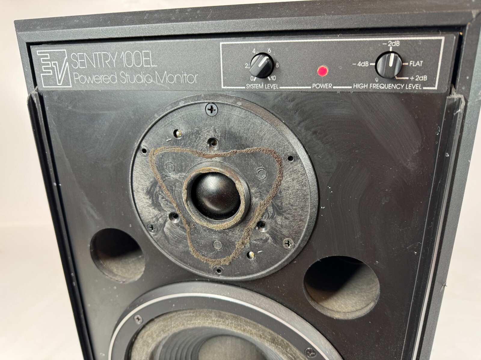 Electro Voice EV Sentry 100EL Powered Studio Monitor Speaker Black Wood ...