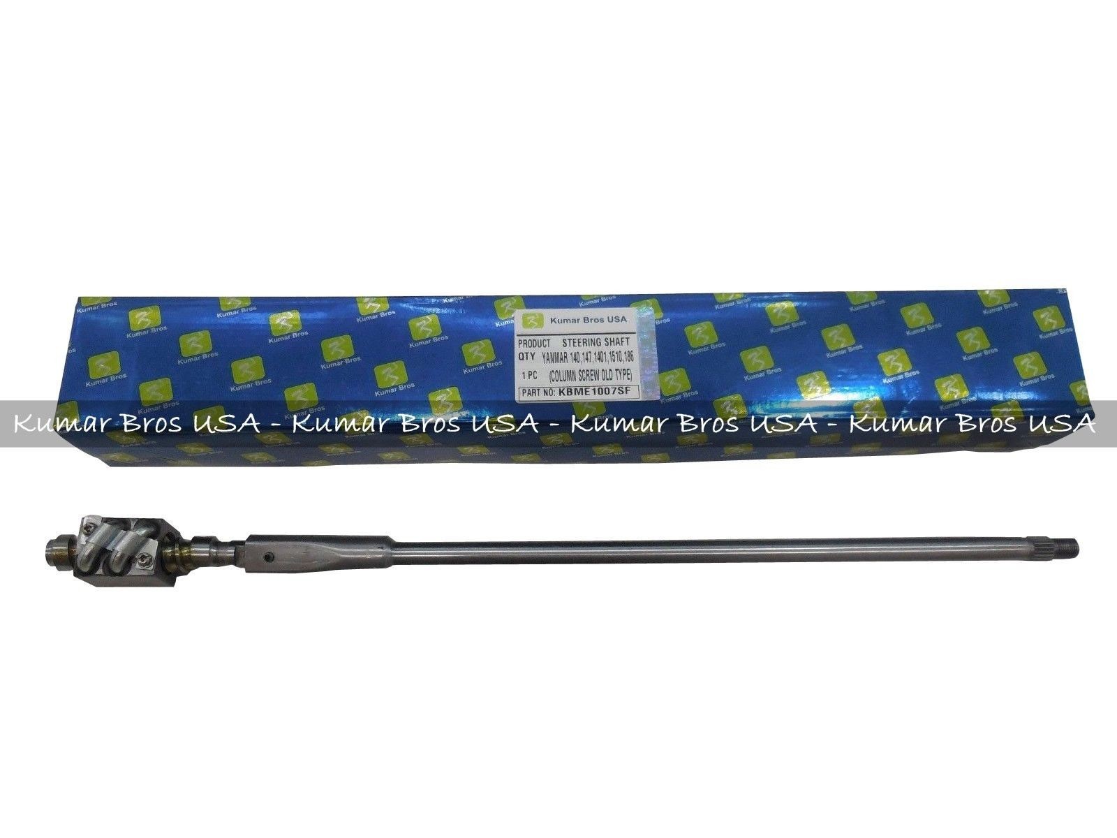 New Steering Shaft & Bearings (2 Pcs) FITS Yanmar YM186 YM186D (COLUMN ...