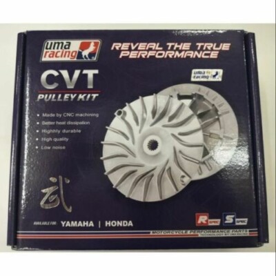 RACING PULLEY UMA RACING CVT PULLEY KIT SET WITH DRIVE FACE & ROLLER | eBay