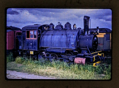 1968 Railroad Slide Commonwealth Edison Co Locomotive No 7 Union ...