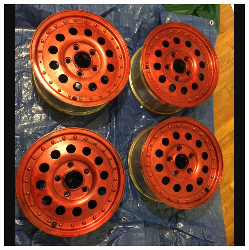 Metallic Orange Chrome Wheels Rim Engine Spray Paint +Primer Coating 3 ...