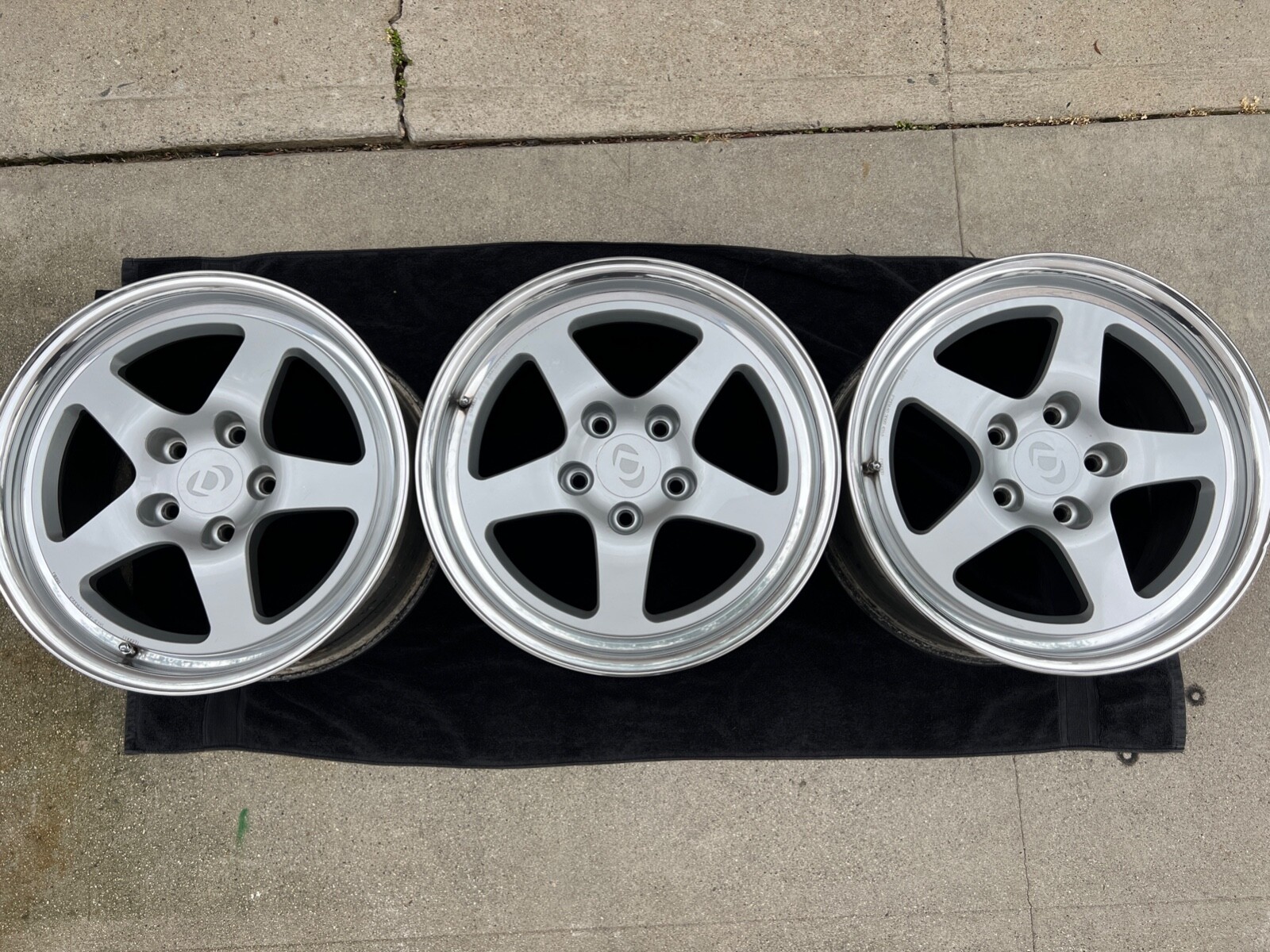 3 - 17"X8.5" BMW Dinan Fikse FM5 Forged 3 Piece Wheels 5X120 | 49 ...