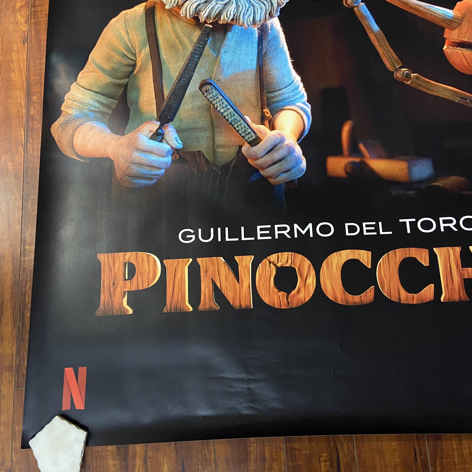 PINOCCHIO FYC*Guillermo Del Toro NETFLIX ORIGINAL BUS STOP MOVIE POSTER ...