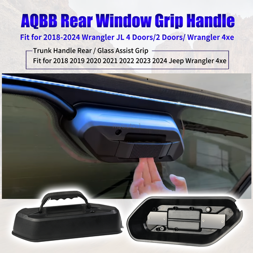 Rear Window Grip Handle Trunk Rear Glass Handle For Jeep Wrangler JL ...