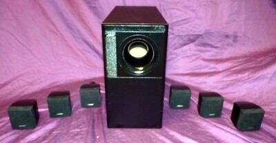 BOSE ACOUCTIMASS 5 S2 PASSIVE SUBWOOFER & 6 BOSE ACOUSTIMASS SINGLE ...