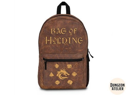 DND BACKPACK, dnd backpack for school, Dungeons and dragons backpack ...