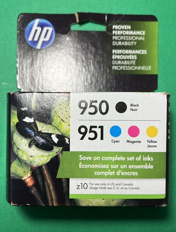 Genuine HP 950/951 Ink Cartridge Combo-For HP 8620 8625 Printer-OEM INK ...