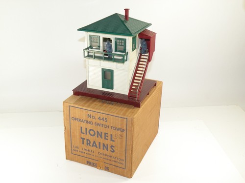 Lionel PW 445 Operating Switch Tower w/ Box | eBay