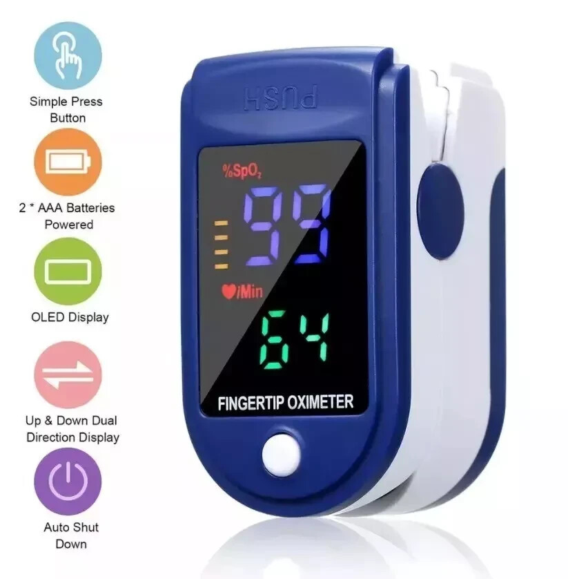Anapulse ANP100 Finger Pulse Oximeter with LED Display for sale online ...