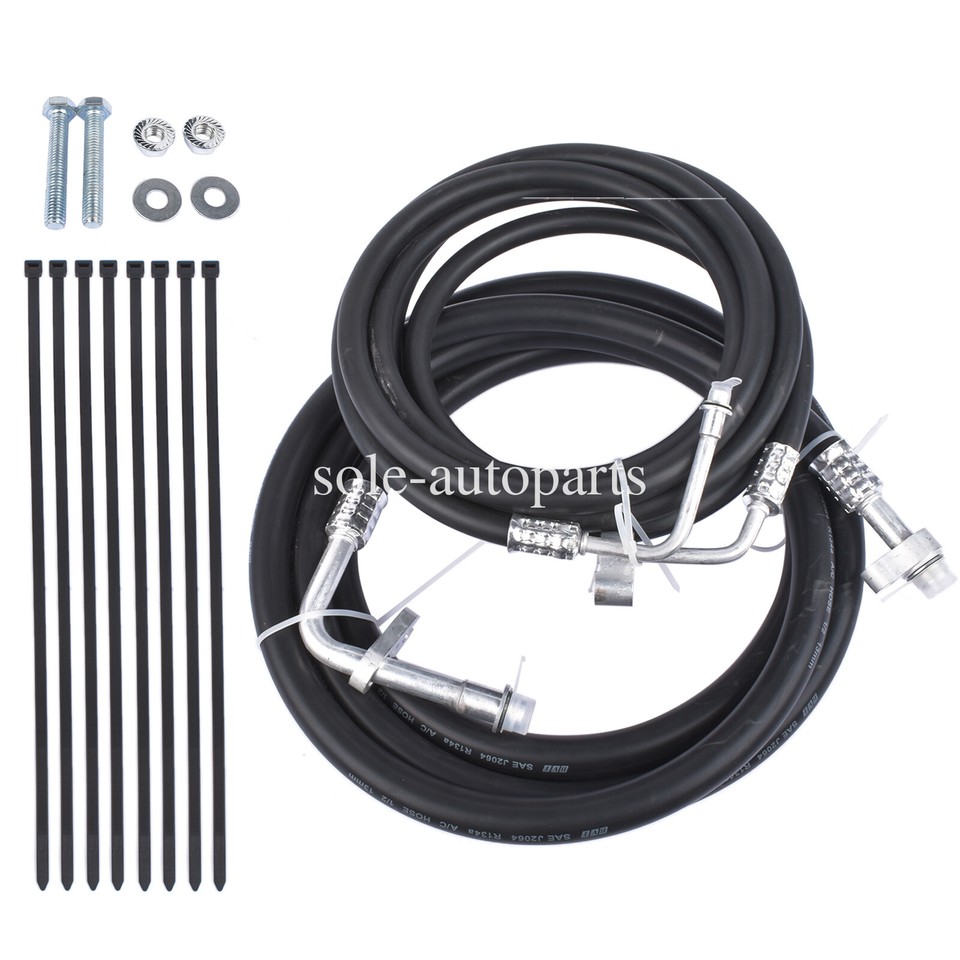 Rear Air Conditioning Hoses Set For 07-14 Chevy Tahoe Yukon Cadillac ...