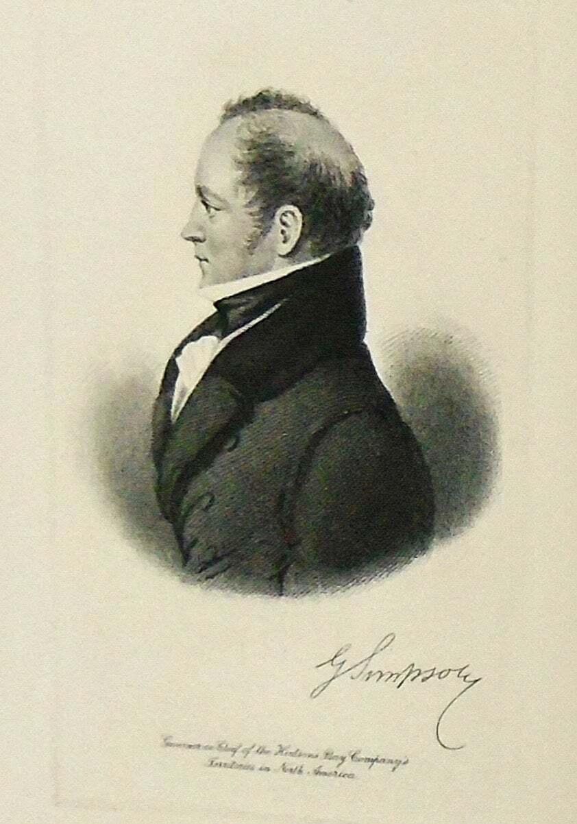 Sir George SIMPSON / NARRATIVE OF VOYAGE TO CALIFORNIA PORTS IN 1841-42 ...