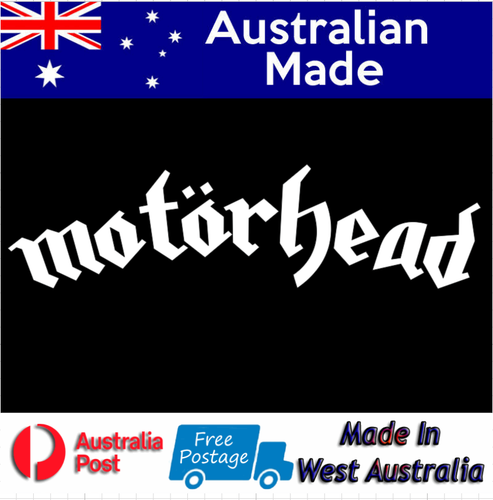 MOTORHEAD Sticker Vinyl Decal Car Bike 4x4 Metal Rock Band Music Logo ...