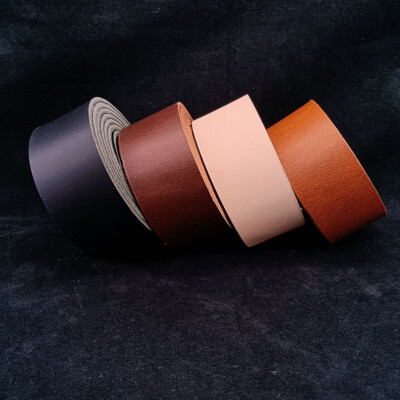 Quality Fatty Vegetable Tanned Leather Belt Blank Material Hand Craft ...