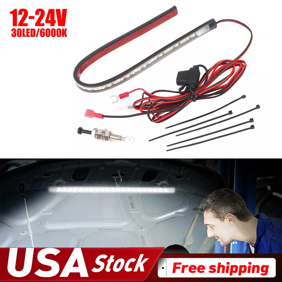 Under Hood LED Light Kit - Automatic on/off Universal - fits Any ...